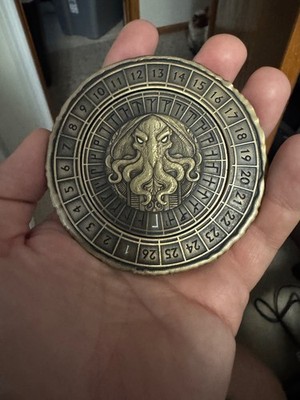 Harvinger Studios Savage Crucible EXCLUSIVE GOLD ABYSS CYPHER COIN ...