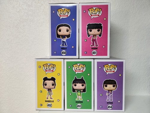 Funko Pop K-Pop NJZ NEW JEANS SET of 5: MINJI, HAERIN, DANIELLE, HYEIN ...