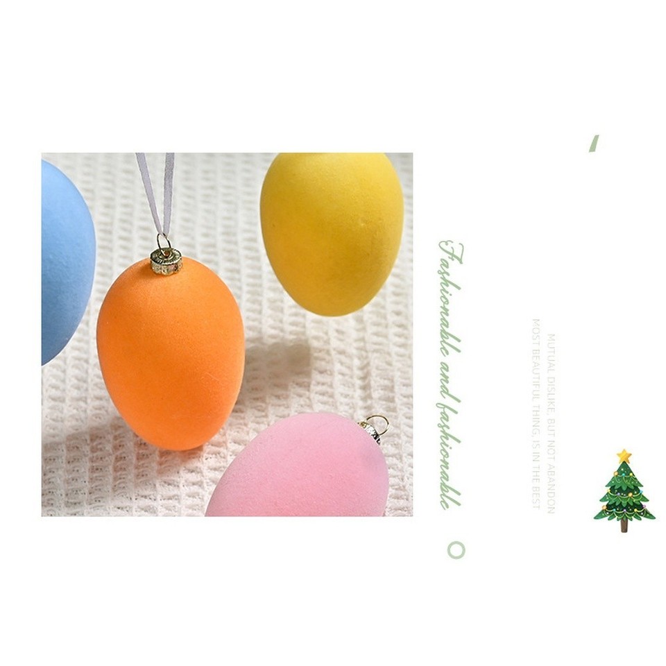 For Table Centerpiece Easter Egg Set PS Plastic Material Fabric ...