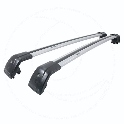 Roof Top Rail Raised Cross Bars Cargo Carrier Fit 19-20 Mercedes GLE350 ...