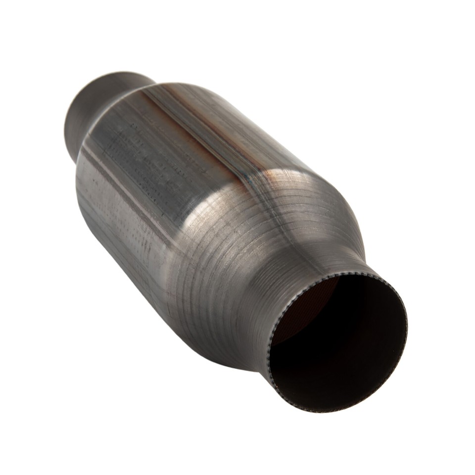 PAIR 410250 2.5“ Universal High Flow Performance Catalytic Converter ...