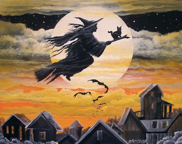 Real Witches Flying