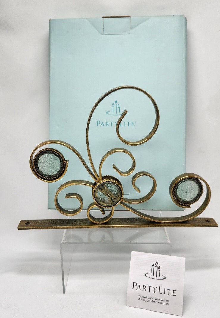 PartyLite Tranquil Light Wall Bracket NIB | eBay