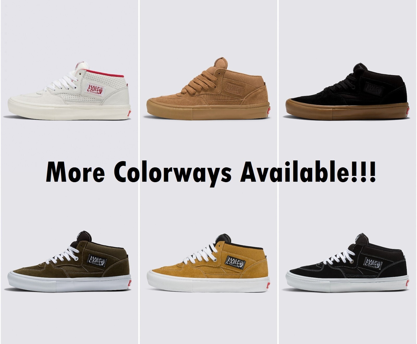 Vans Skate Half Cab - Multiple Colorways