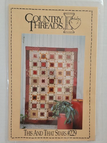 Country Threads This And That Stars #229 Quilt Pattern | eBay