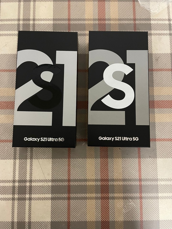 NEW Samsung galaxy s21 ultra empty boxes without any accessories only ...