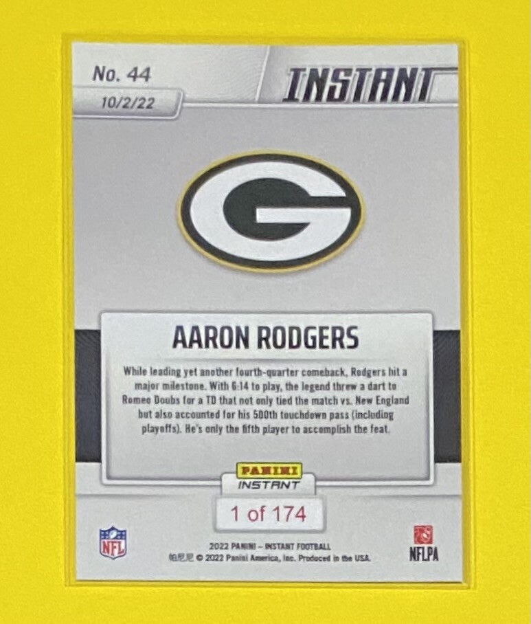 2022 Panini Instant Football - NFL BASE / ROOKIE CARD SP - Pick A Card ...