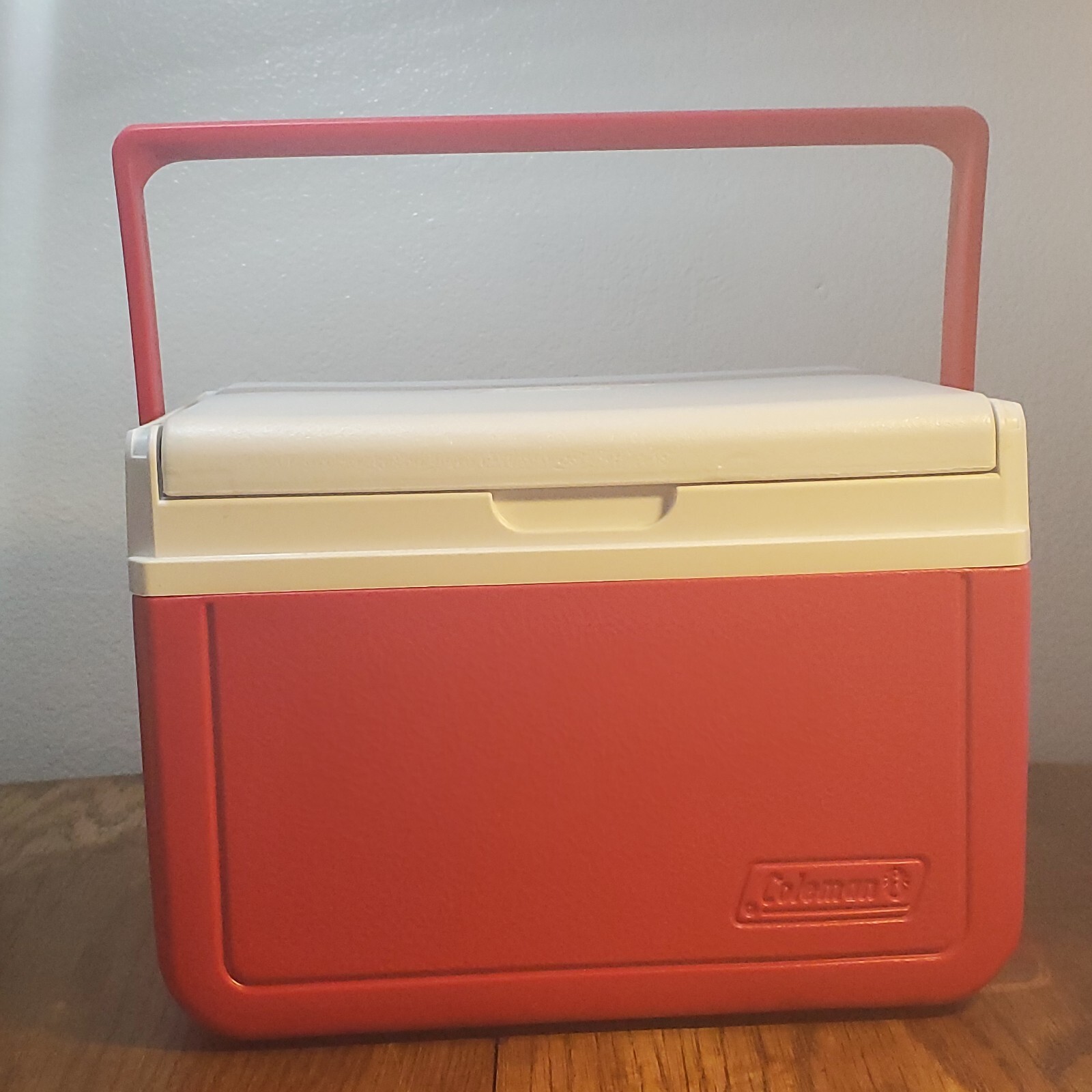 VTG Coleman 6 Pack Lunch Box Green White Cooler Model 5205 for sale ...