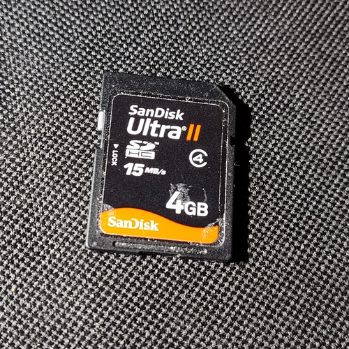 Genuine SANDISK Ultra II 16GB Class 4 SD HC Memory Card | eBay