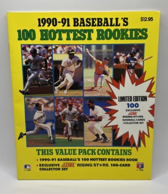 1990 - 1991 Score 100 Hottest Rookies Book Only- NO Cards | eBay