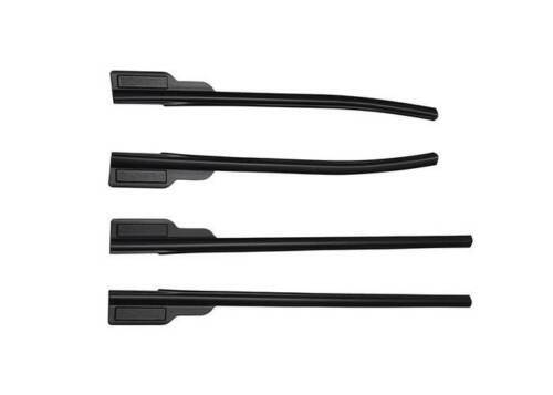 Matte Black Lower Window Molding Trim Strips 4PCS Fit For Ford Ranger ...