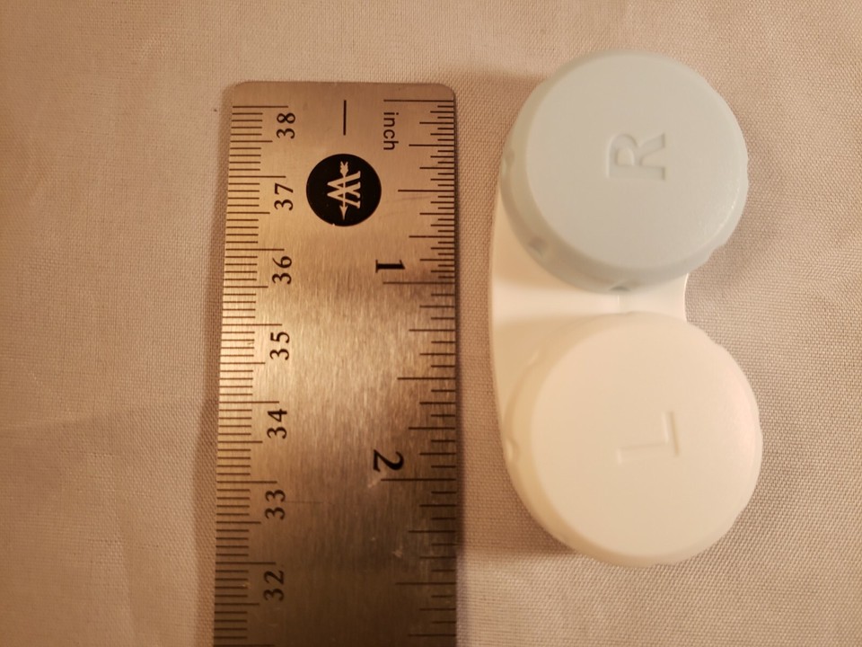 Single ONLY ONE Contact Lens Case Eye Lense Box Holder Eyes Care ONE ...