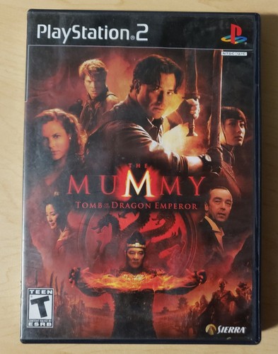 Mummy Tomb of the Dragon Emperor (PlayStation 2 PS2 2008) Complete w ...