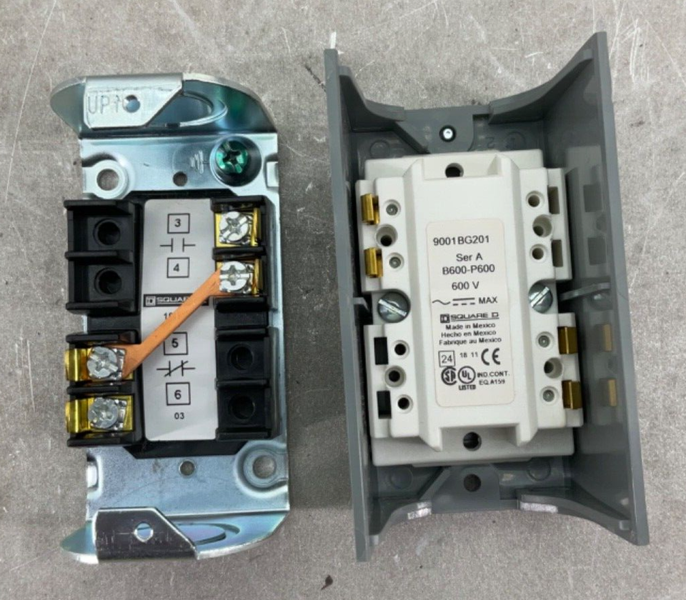 NEW SQUARE D 9001BG201 PUSH BUTTON STATION START-STOP 600V | eBay