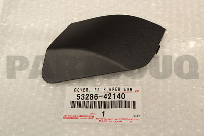 5328642140 Genuine Toyota COVER FR BUMPER ARM 53286-42140 | eBay