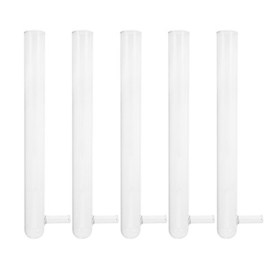 5pcs Borosilicate Glass Tube Ants Breeding Tube Multi-use Side Arm Test ...