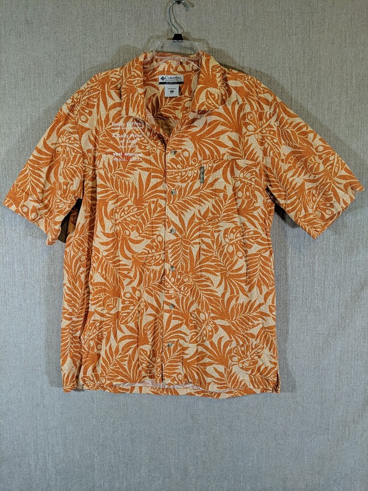 Jimmy Buffett And The Coal Reef Band Men's Hawaiian Print Shirt XL 2005 ...