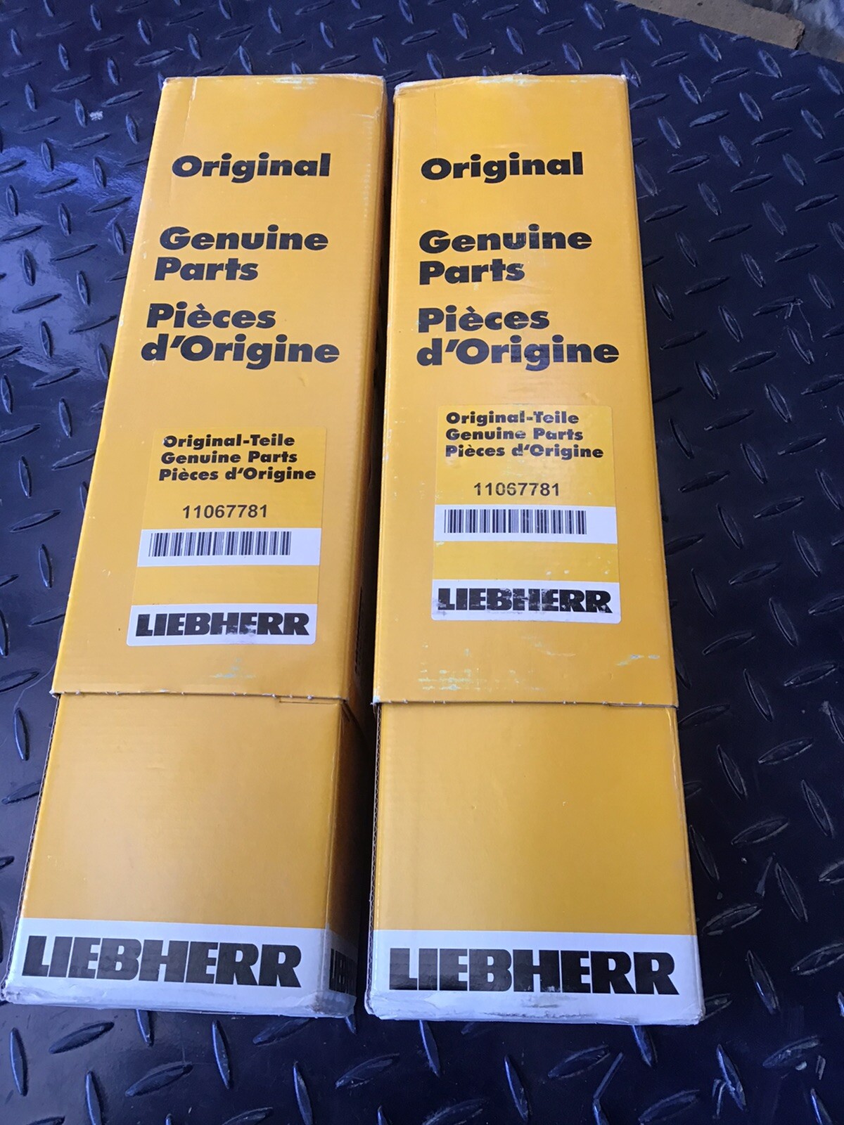 Lot Of 2 NEW Liebherr Filters 11067781 | eBay