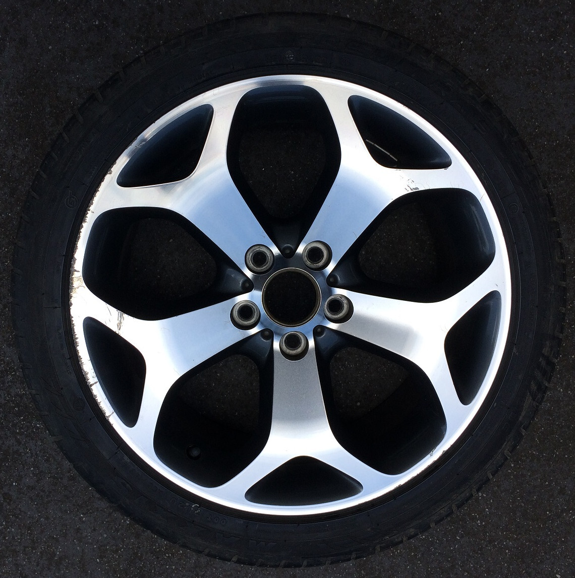 1x Ford Falcon FG Xr50 Rim Wheel Snowflake Grey 18 Inch Limited Edition ...