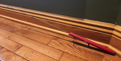 KALKASKA Tackle Co. - Primitive Vintage 27” Ice Fishing Jig Rod Pole ...