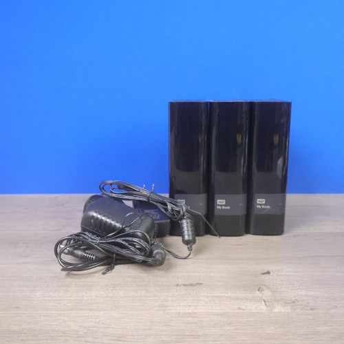 WD My Book External Hard Drive Lot 7TB Total 2x 2TB 1x 3TB USB 3.0 ...