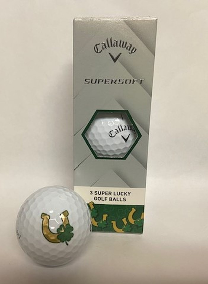 Callaway Supersoft Golf Balls (Lucky Logos, 3pk) 1 Sleeve 2025 NEW | eBay