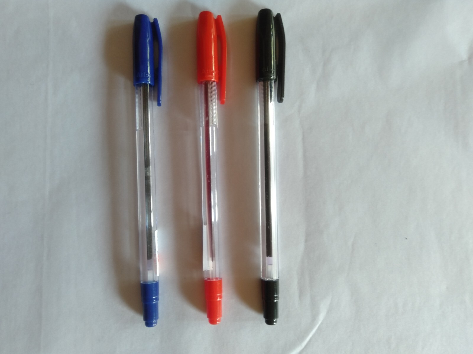 Atlas Chooty Ballpoint 50 Pen Pack (Blue, Black, Red) free shipping | eBay