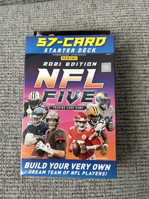 ⚡️Panini 2021 NFL Five Trading Card Game 57 Card Starter Deck - New | eBay