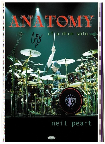 NEIL PEART Rush Signed Autograph Poster Andrew MacNaughtan Anatomy of ...