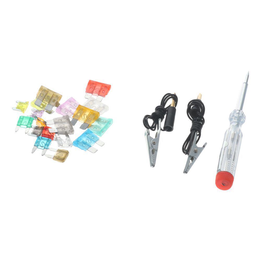 306Pcs Standard Car Fuses Assortment Kit Mini with Fuse Tester for Car ...