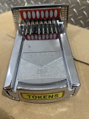 NEW Greenwald Vertical 8 V8 Coin Slide Chute Vend Mech .900 Rim Token ...