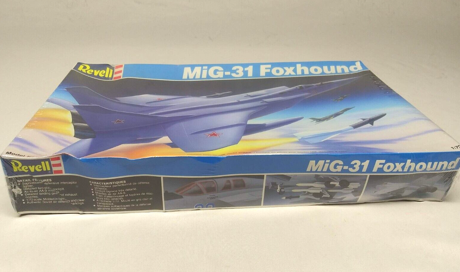 Revell MiG-31 Foxhound 1:72 Scale Model Kit #4349 ~ New Sealed ~ | eBay