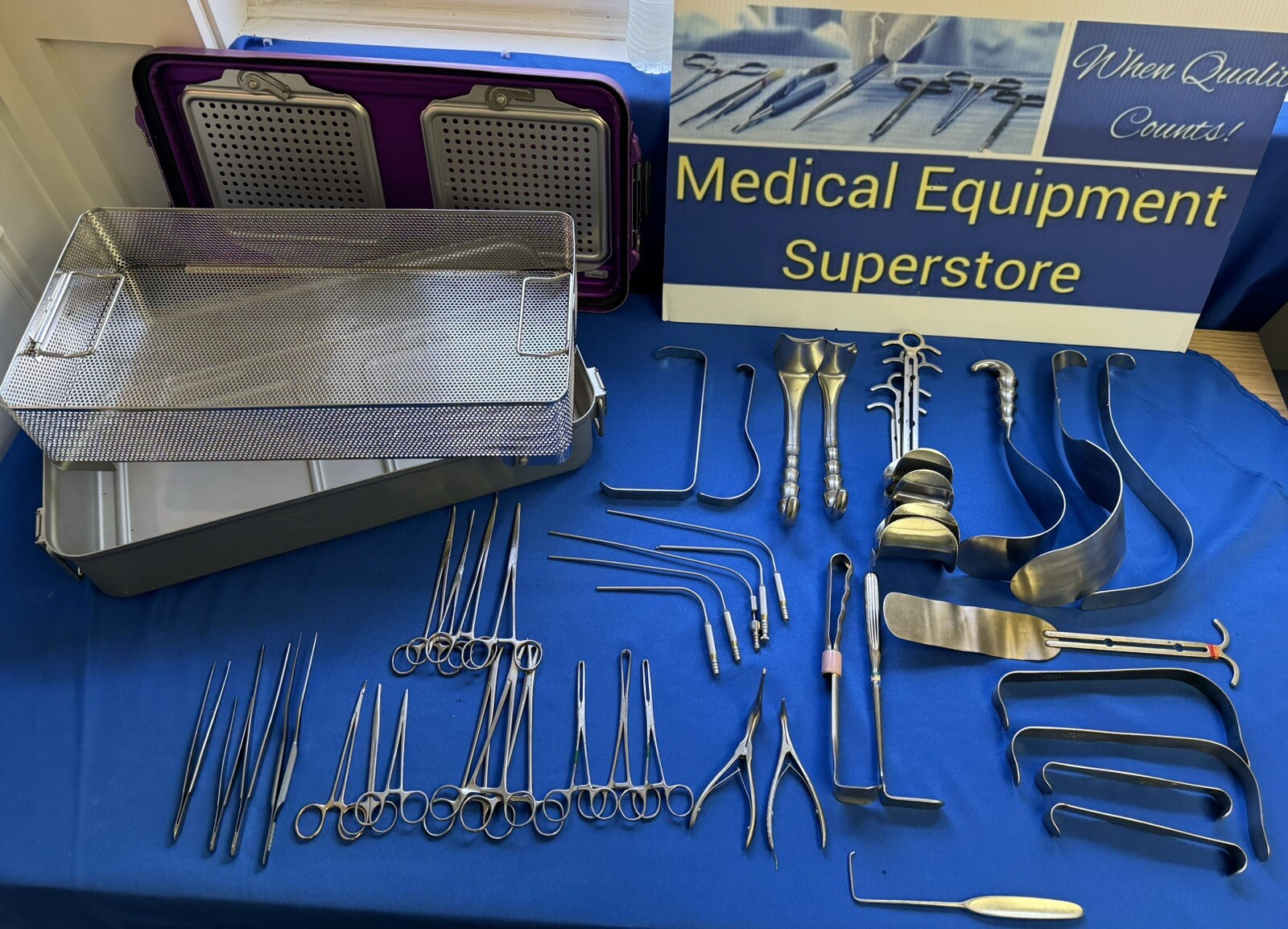 43 Piece Codman Laparotomy Set with Retractors Genesis Sterilization ...