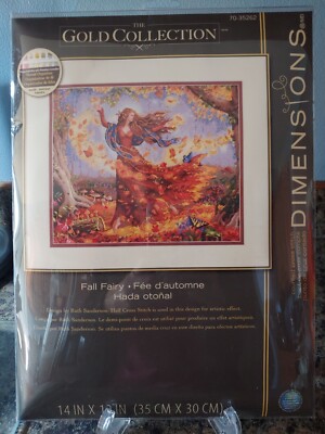 Dimensions Gold Collection Kit- Fall Fairy- New Unopened | eBay