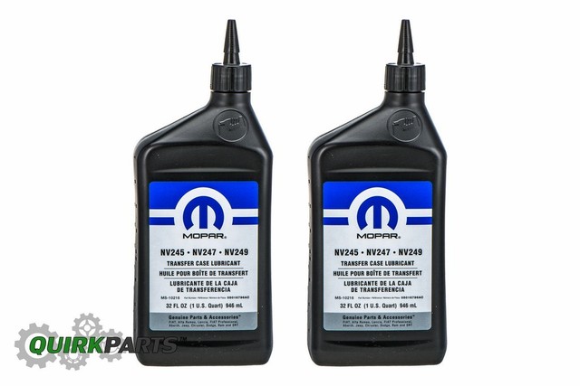 Dodge RAM With Nv245 & Nv247 Transfer Case Lubricant Mopar for sale ...