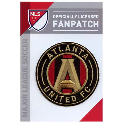 Atlanta United FC Soccer Team Crest Embroidered Jersey MLS Futball ...