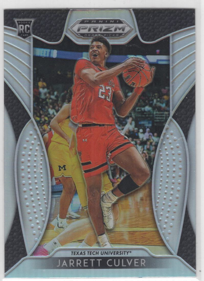 2019 Panini Prizm Draft Picks Jarrett Culver Silver Prizm | eBay