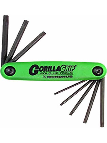Bondhus 8pcTamper Resistant Torx Fold-up Tool Set TR9-TR40 (12638 ...