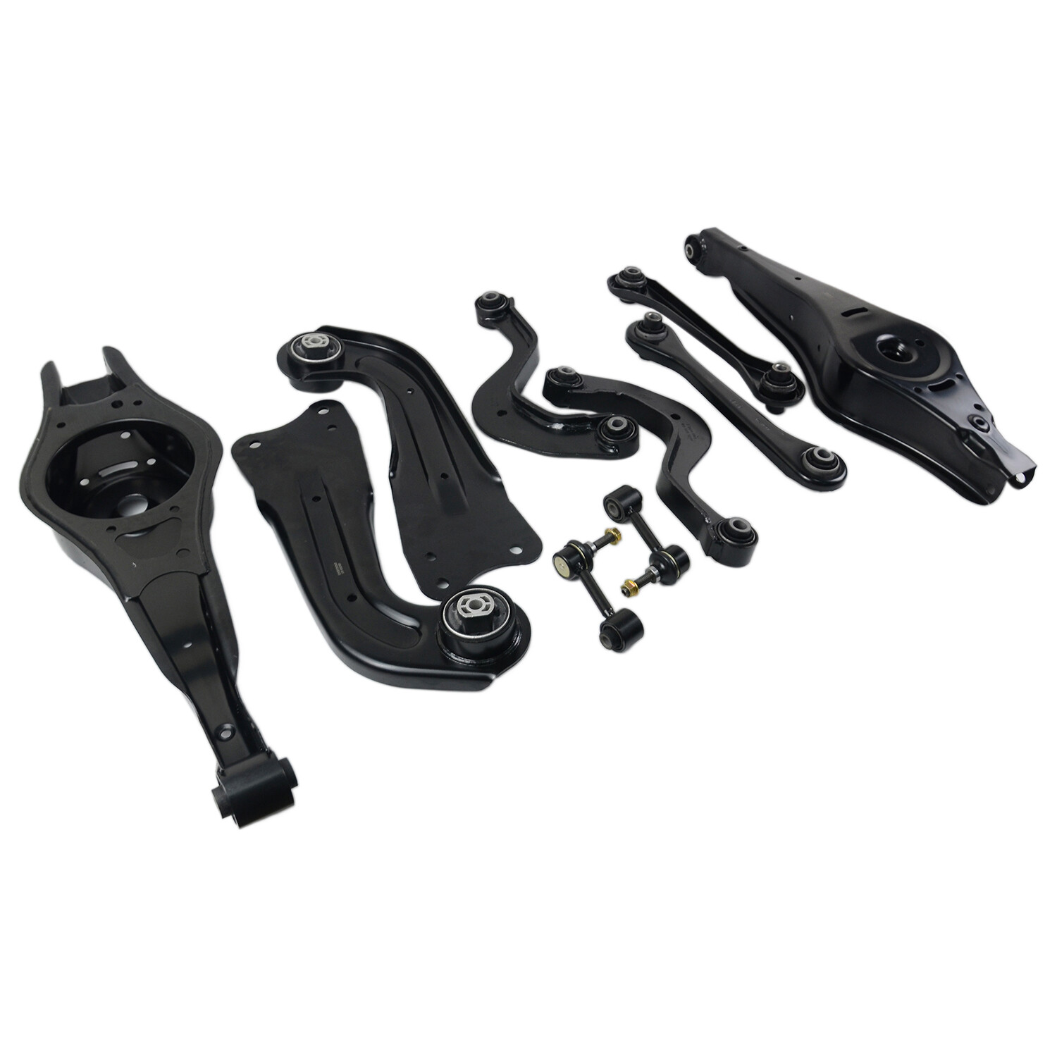 REAR SUSPENSION WISHBONE ARM KIT & LINKS & RODS FOR VW GOLF AUDI A3 ...