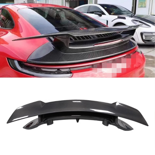 SD Style Rear Wing Trunk Spoiler Lip for Porsche Carrera 911 992 Carbon ...