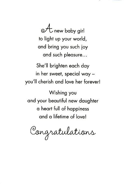 Congratulations On New Baby Poems