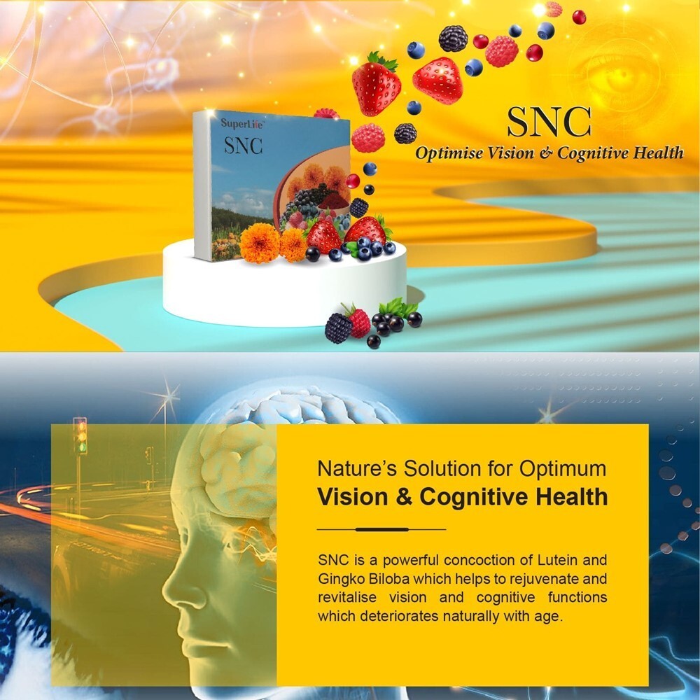 8x Superlife SNC Neuron Care Improve Eyes Eyesight Vision stc30 Free ...