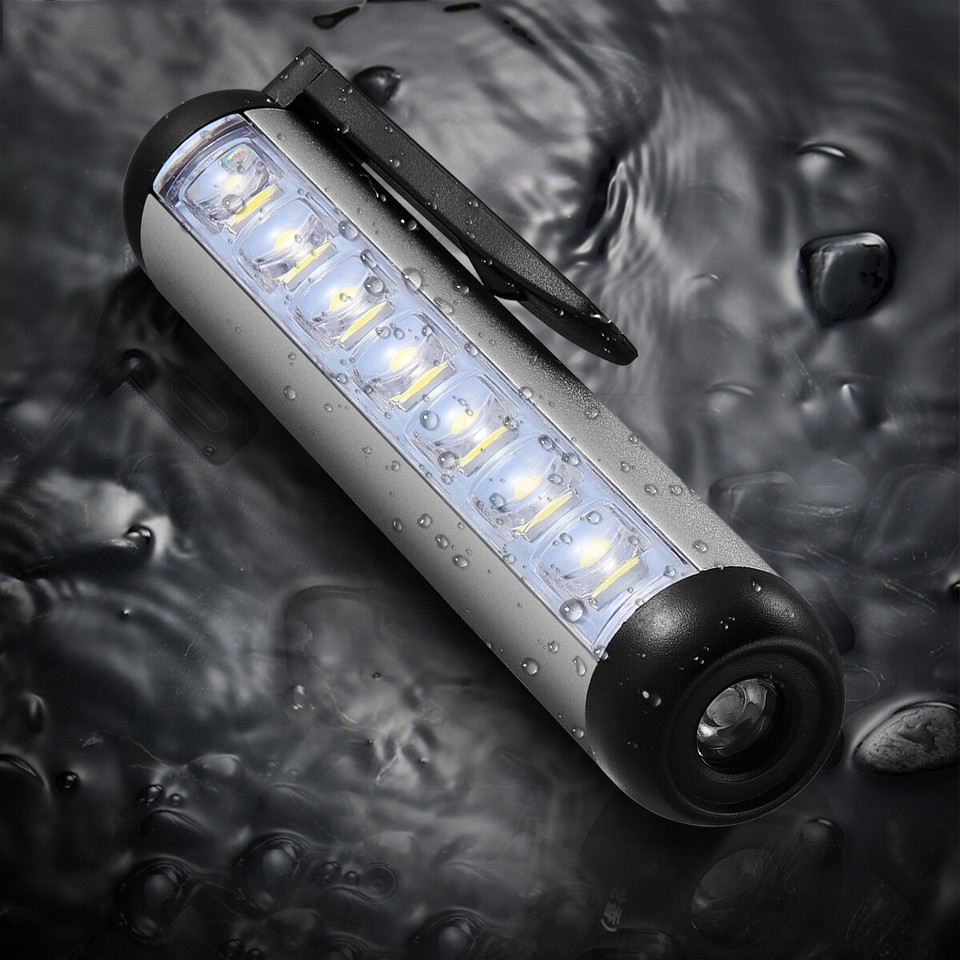 Rechargeable COB LED Flashlight Work Light Magnetic Super Bright Torch ...