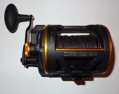 Used Penn Squall 60LDLH Left-Handed Lever-Drag Fishing Reel 60 LD | eBay