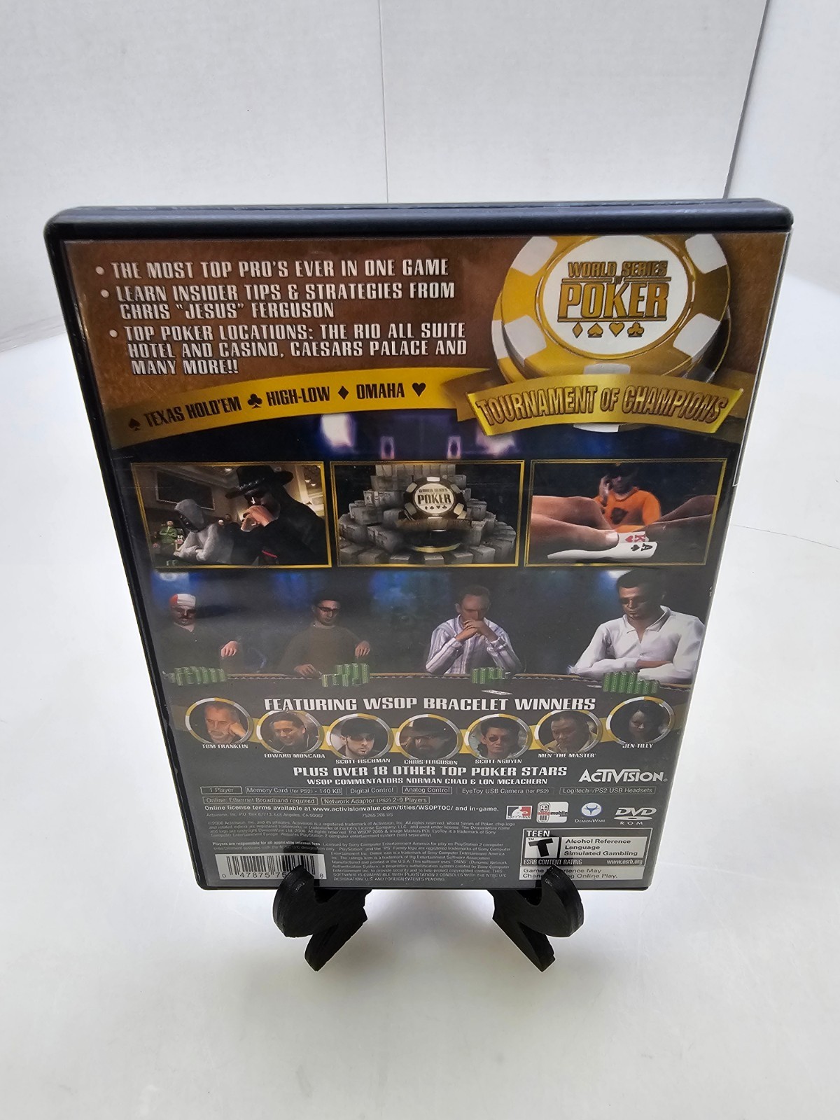 Sony Playstation 2 PS2 World World Series Of Poker Tournament Of ...