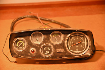 Vintage Mercruiser gauge cluster and Tach oil amp tmp. Boat/Rat Rod ...