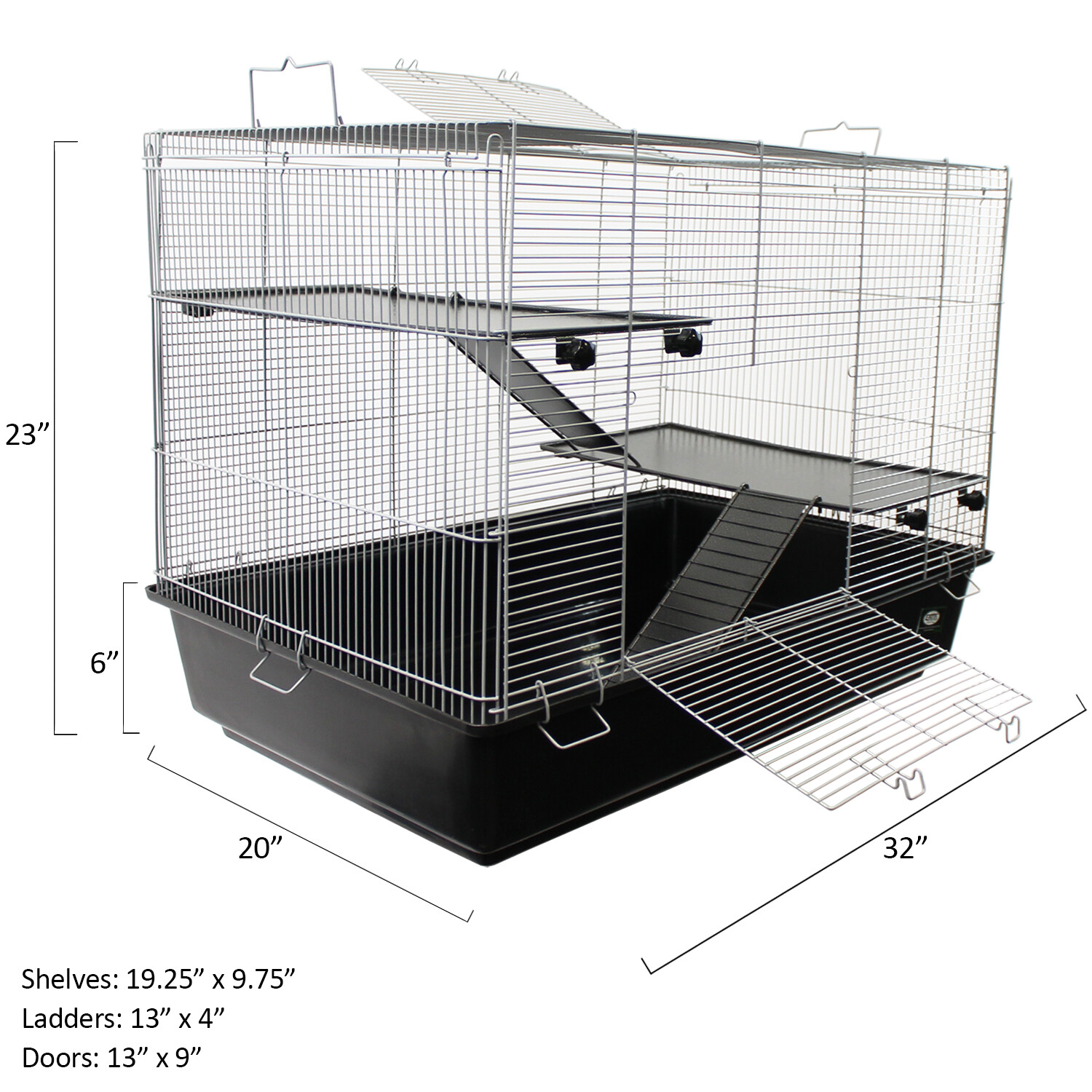 Casablanca Cage - Small Animal Cage, Great for Burrowing Hamsters Rats ...