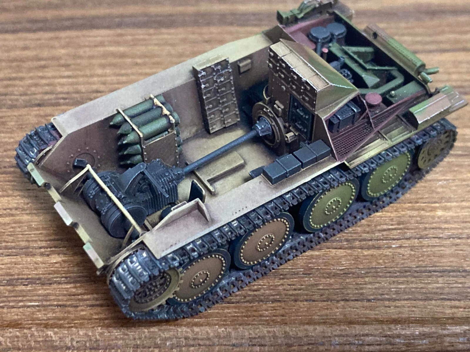 1/72 scale - 15cm sIG33/2 Jagdpanzer full interior model [Full Kit ...