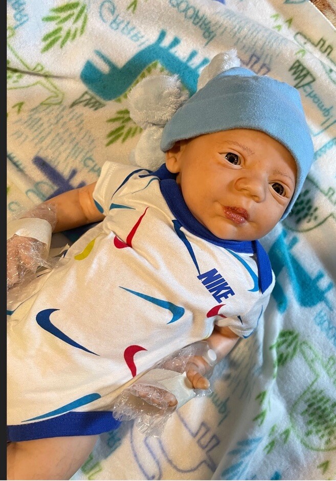 Authentic RealBorn Steven Awake (bountiful Baby) Reborn Doll. OOAK | eBay
