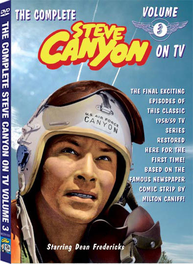 Steve Canyon Steve Canyon TV Vol 1 DVD Features 1st 12 Shows For Sale